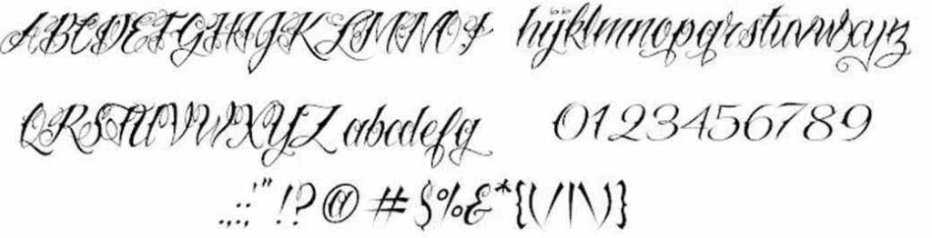Best Free Tattoo Fonts - Tattoo Designs Ideas for man and woman